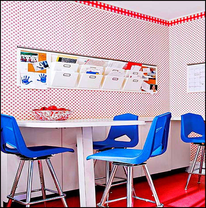 Good Life of Design: Red, White and Blue Rooms for Your Enjoyment!